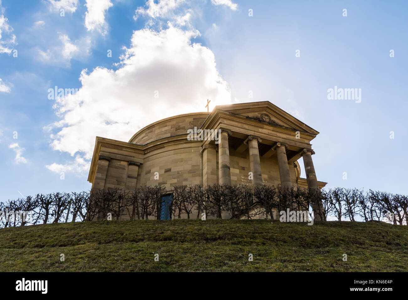 Rotenberg mausoleum stuttgart baden wuerttemberg germany hi-res stock ...