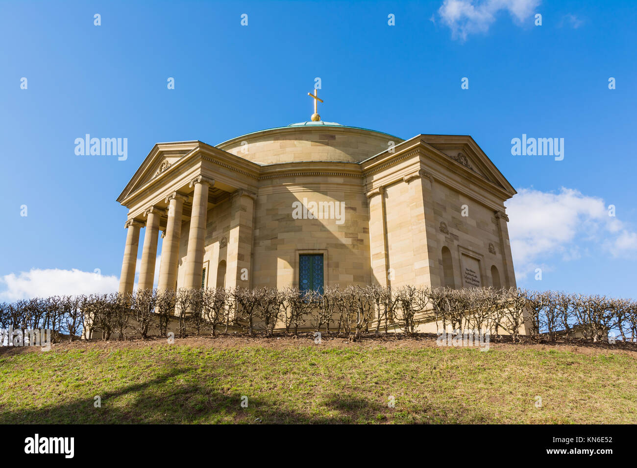 Rotenberg mausoleum stuttgart baden wuerttemberg germany hi-res stock ...