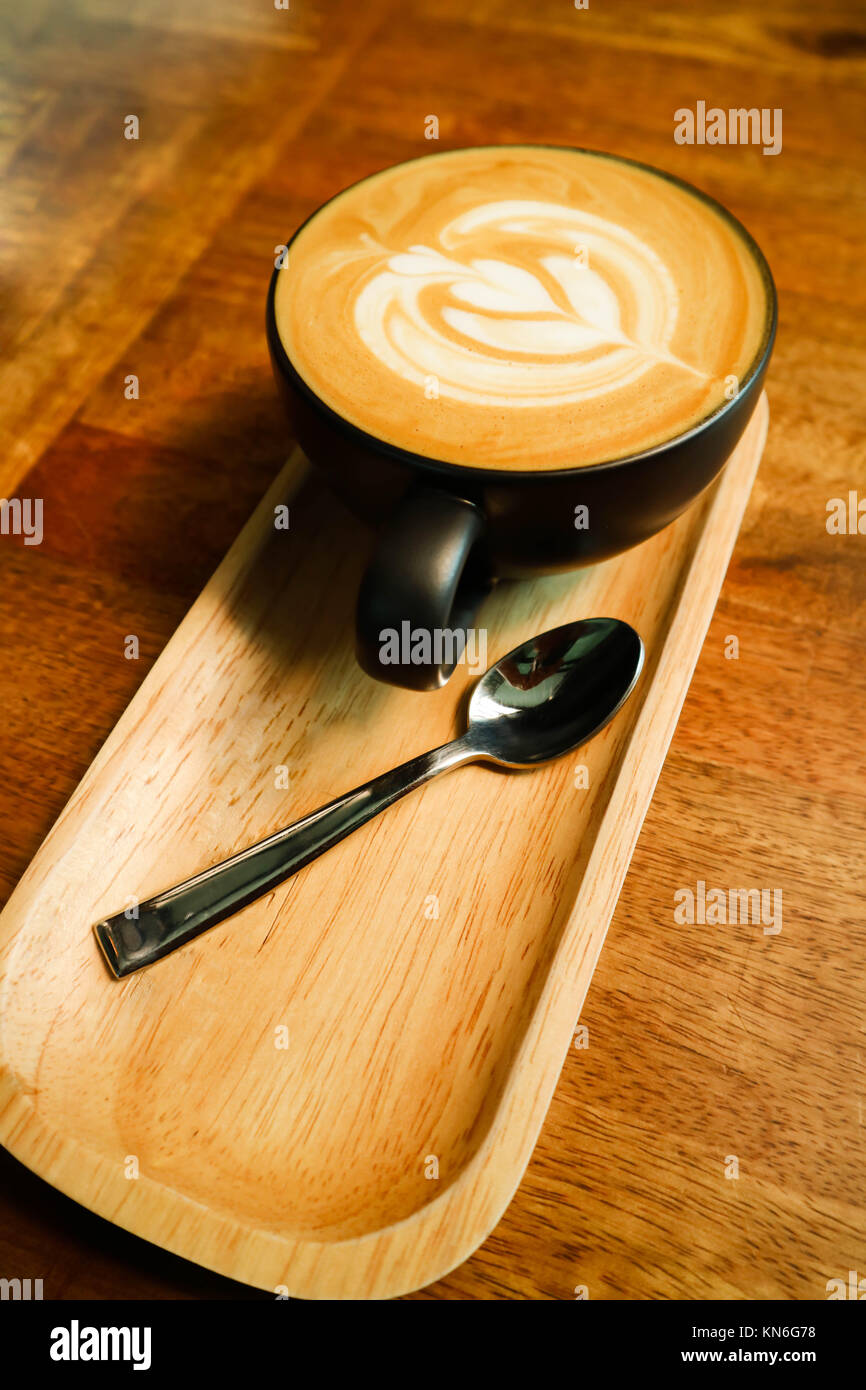 Coffee on the table Stock Photo - Alamy