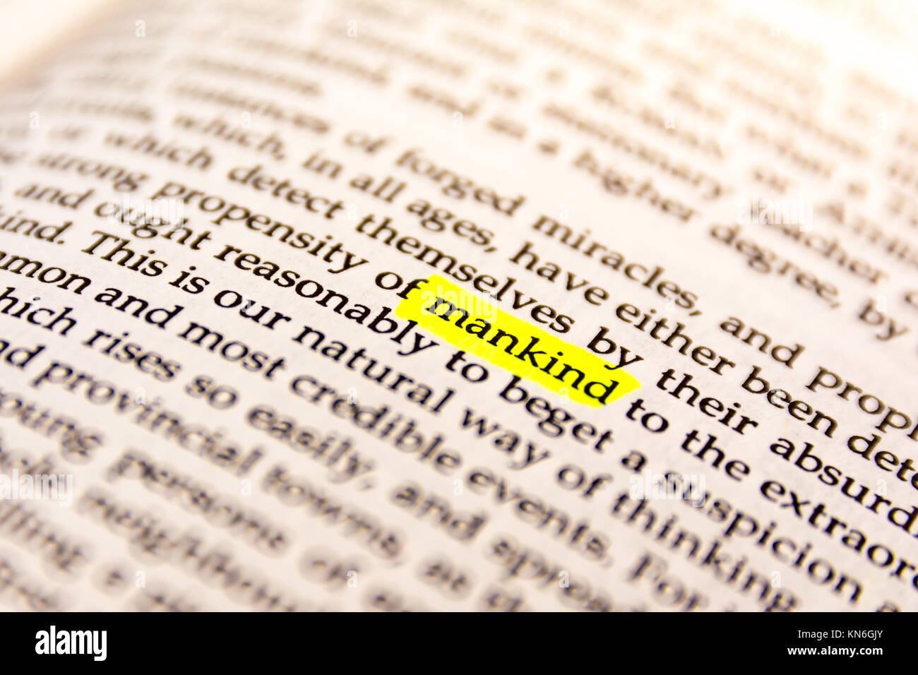 Book Highlighted Word Yellow Fluorescent Marker Paper Old Keyword ...