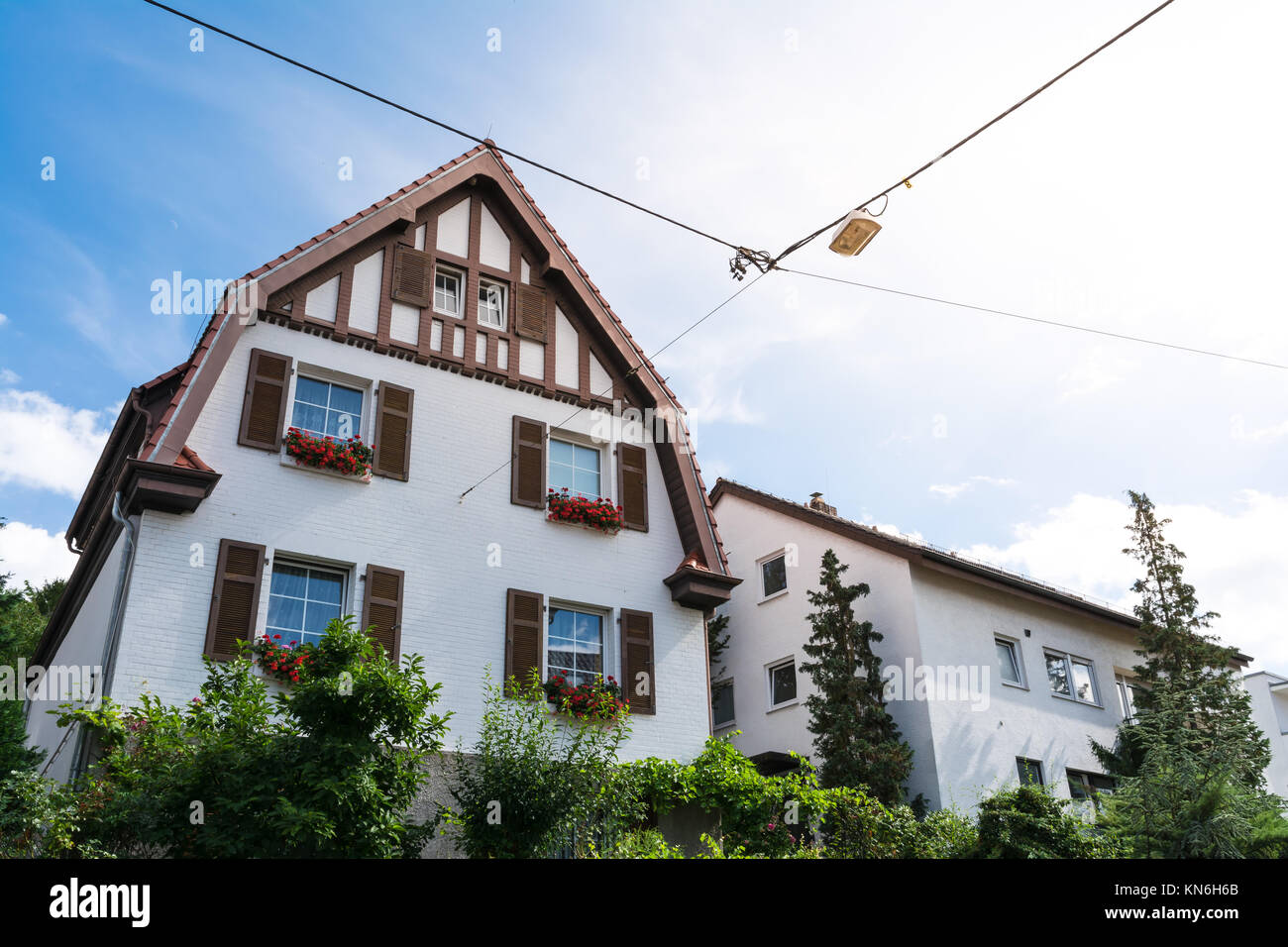 Traditional German Residential Architecture HistoricNeighborhood ...
