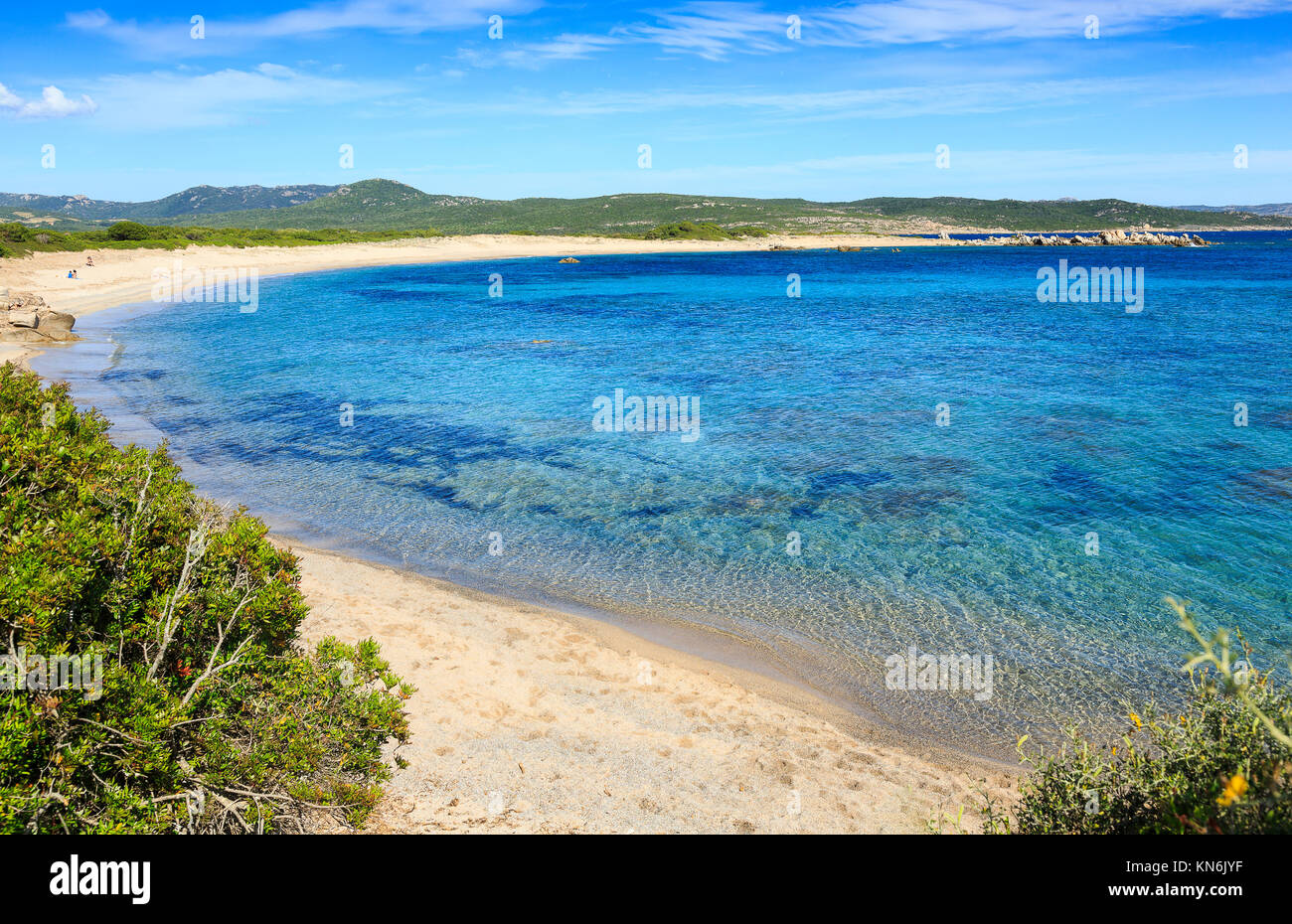 San Giovanni Beach, Figari, Corsica Stock Photo - Alamy
