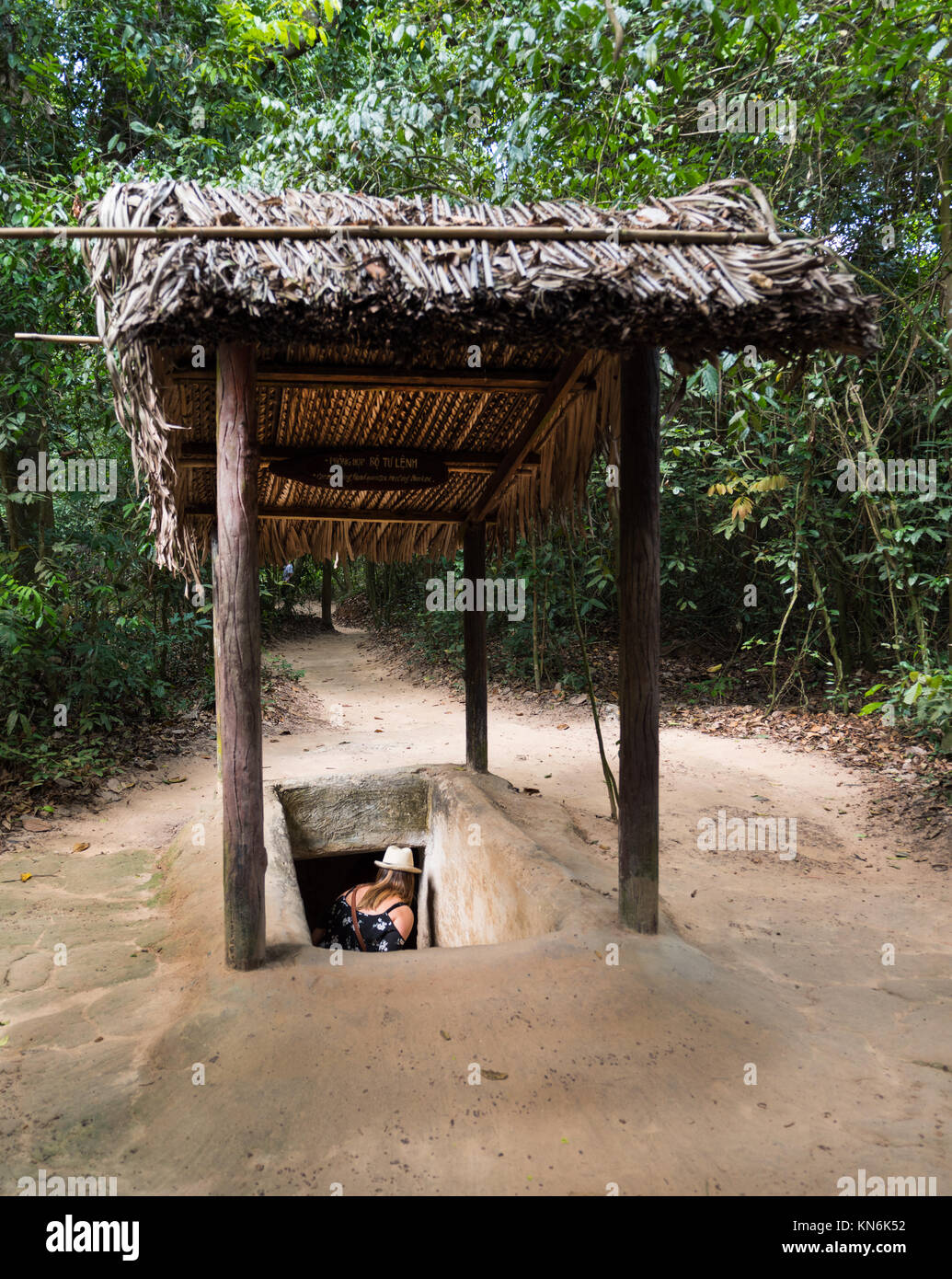 Cu Chi Tunnels -Vietnam Stock Photo - Alamy