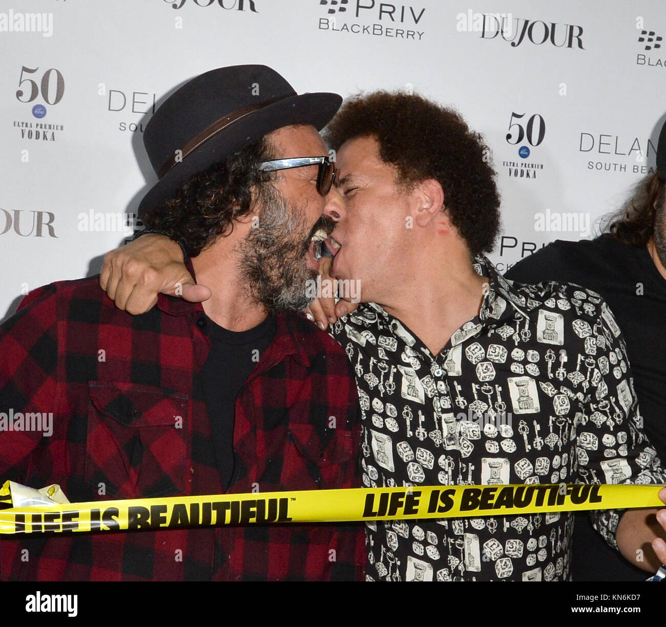 MIAMI BEACH, FL - DECEMBER 01: Mr. Brainwash, Britto attends DuJour ...