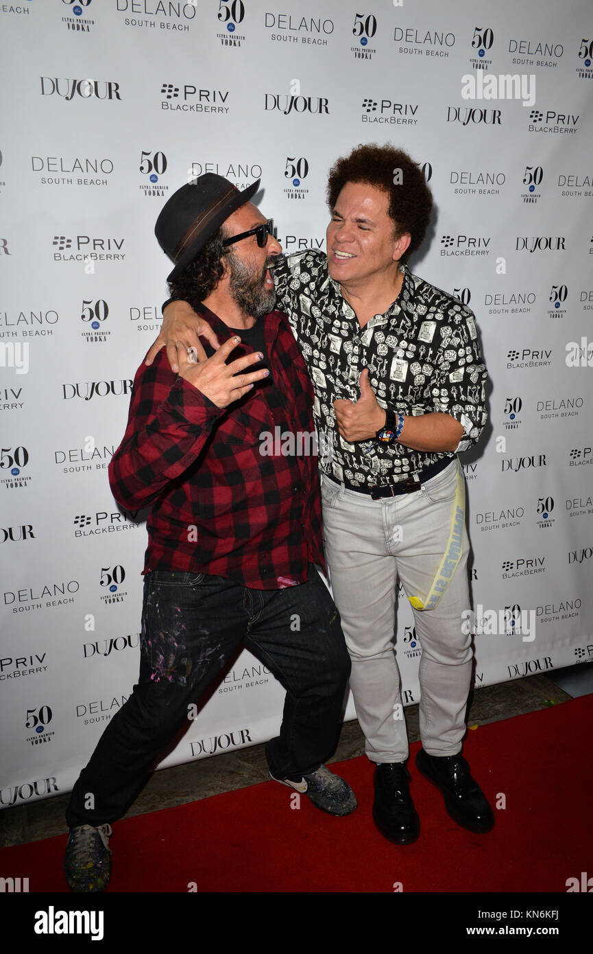 MIAMI BEACH, FL - DECEMBER 01: Mr. Brainwash, Britto attends DuJour ...