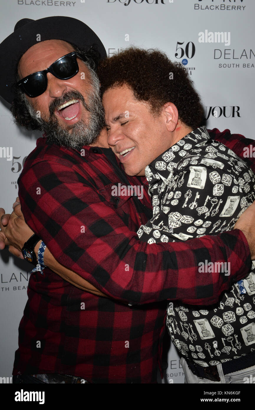 MIAMI BEACH, FL - DECEMBER 01: Mr. Brainwash, Britto attends DuJour ...