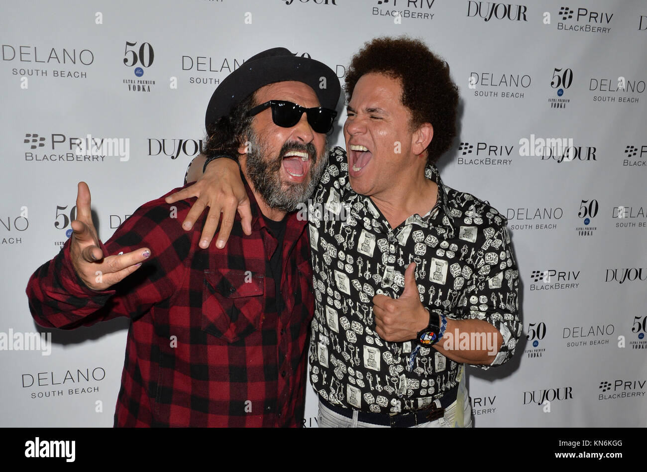 MIAMI BEACH, FL - DECEMBER 01: Mr. Brainwash, Britto attends DuJour ...