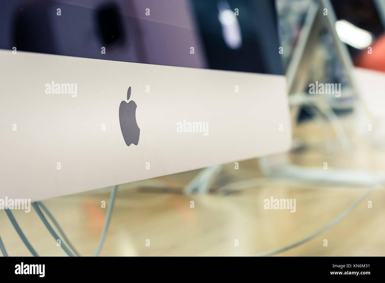 Imac logo hi-res stock photography and images - Alamy