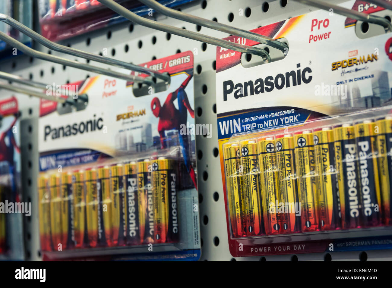 Panasonic Batteries on Sale Spider Man Advertising Campaign Electronics ...