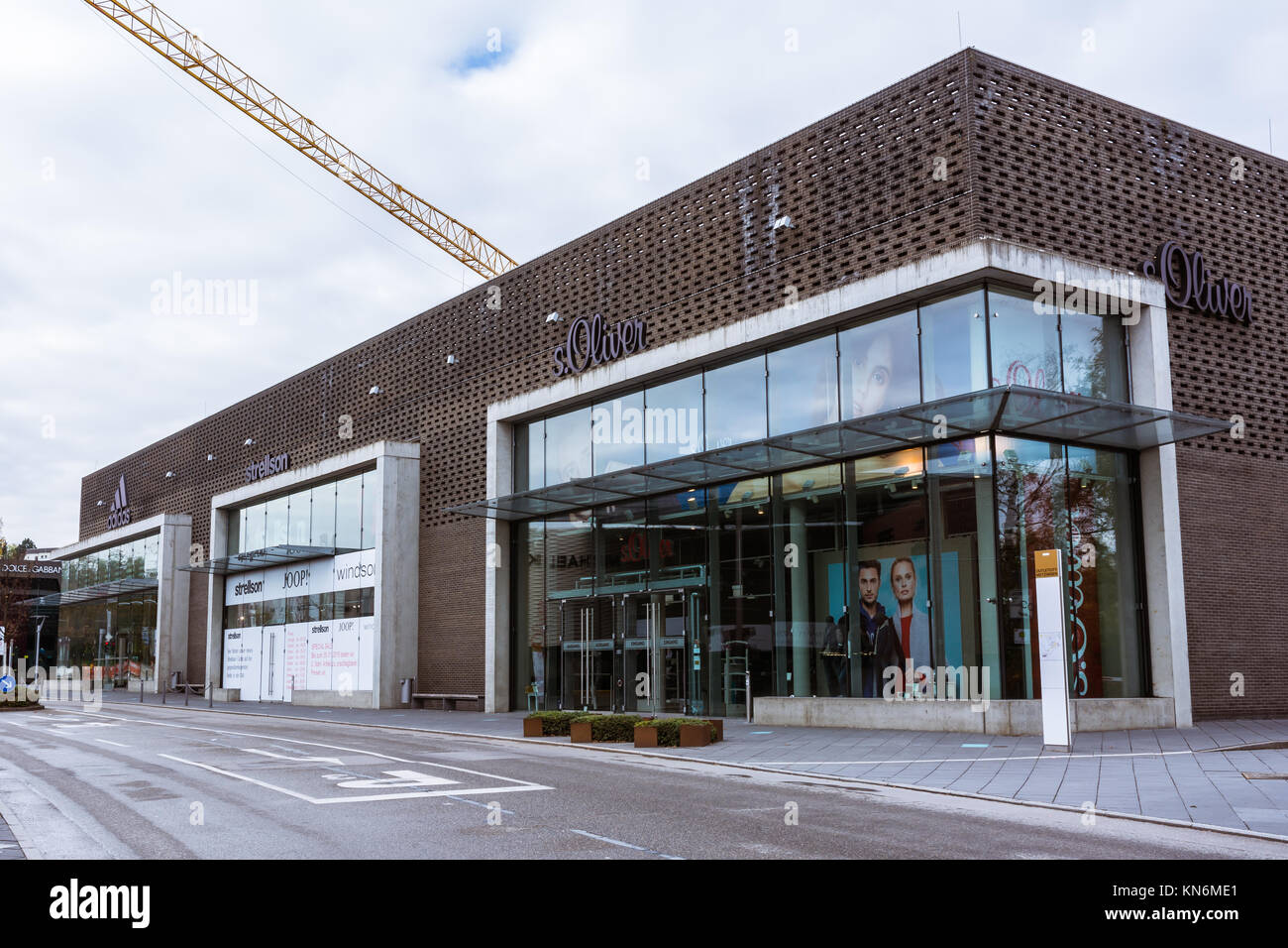 Metzingen Shopping Outlet Center Massive Complex German Shop Outside ...