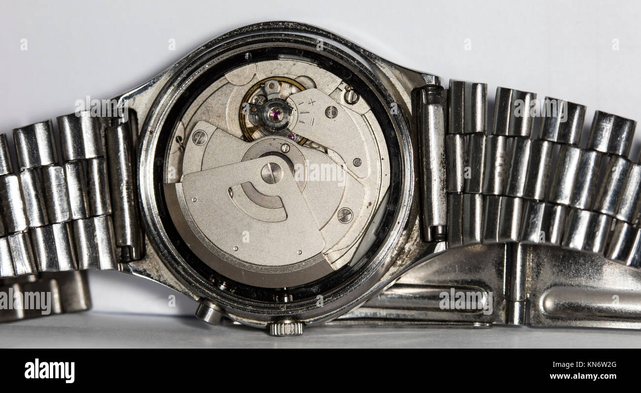 clockwork vintage mechanical watch, high resolution and detail Stock ...