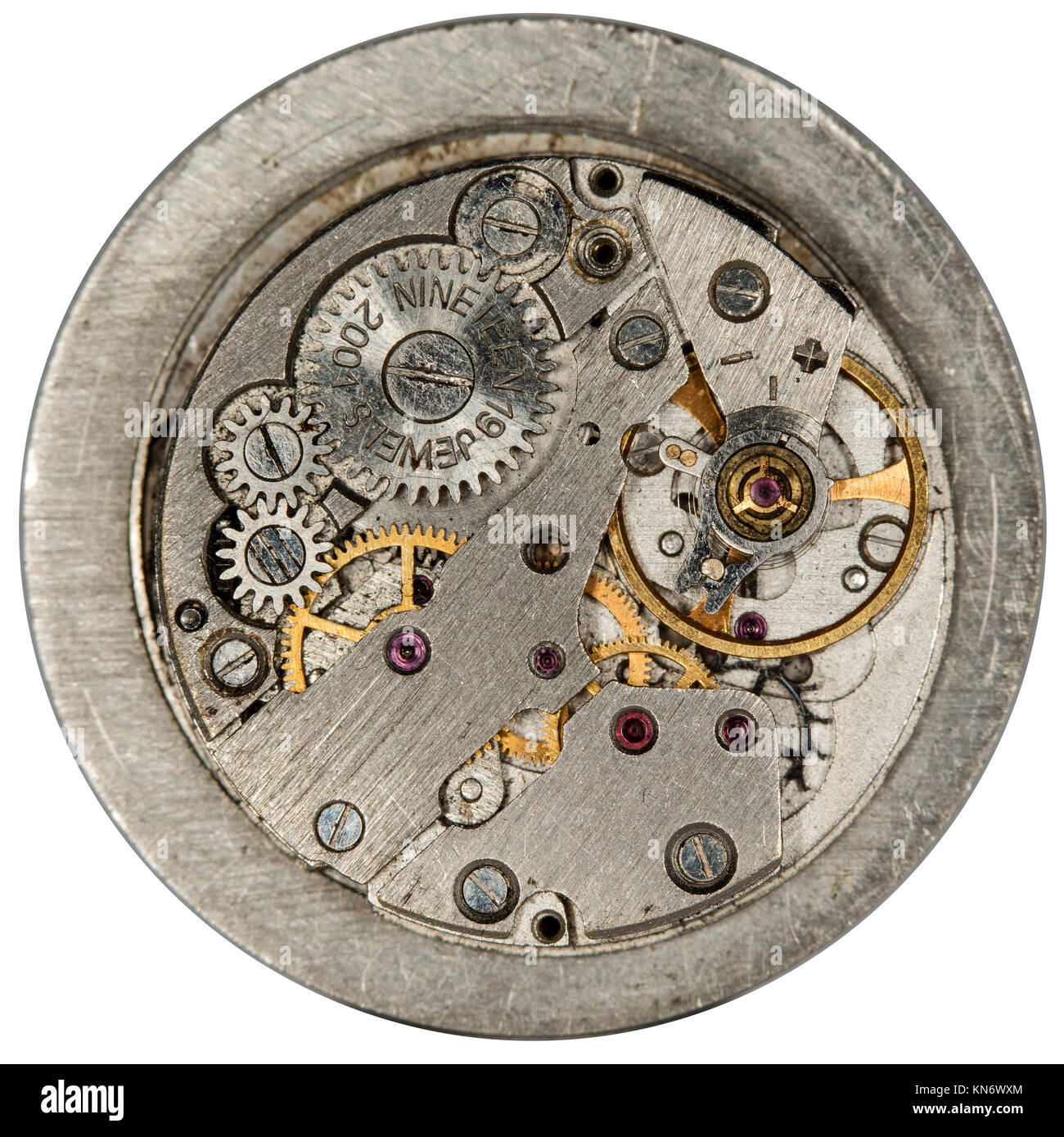 clockwork vintage mechanical watch, high resolution and detail Stock ...