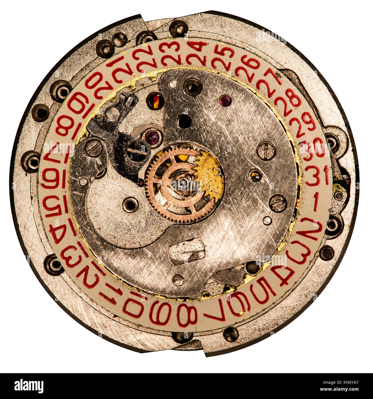 clockwork vintage mechanical watch, high resolution and detail Stock ...