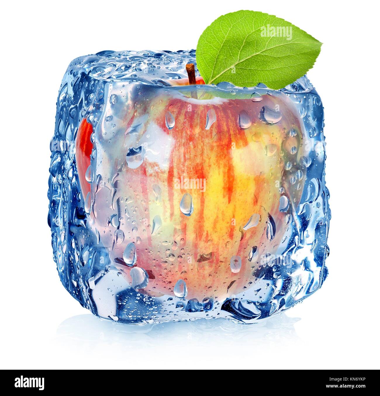 Ice cube glass red hi-res stock photography and images - Alamy