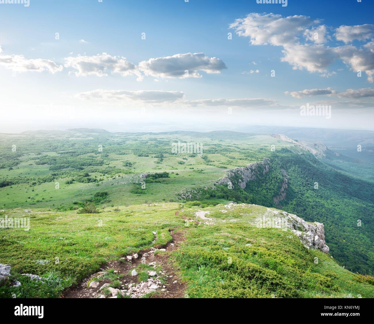 Green yellow valley hi-res stock photography and images - Alamy