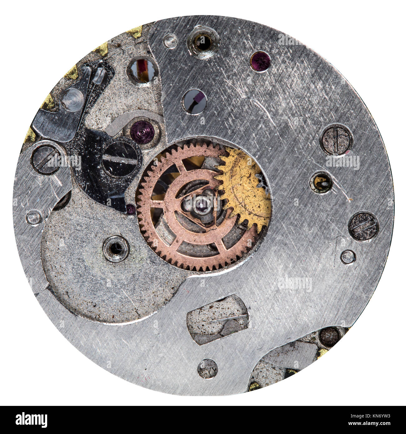 clockwork vintage mechanical watch, high resolution and detail Stock ...