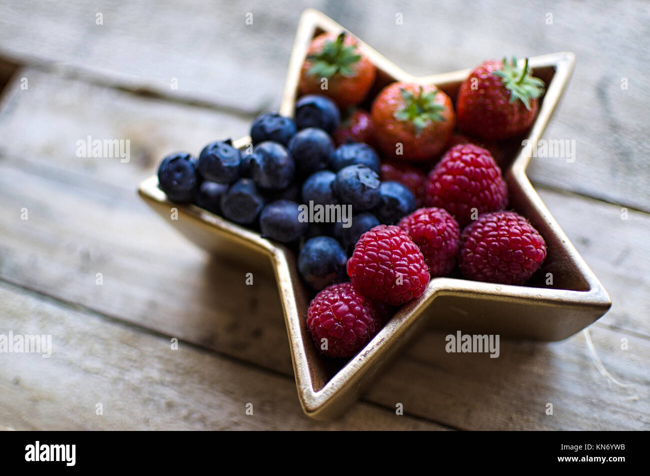 Healthy berries in star hi-res stock photography and images - Alamy