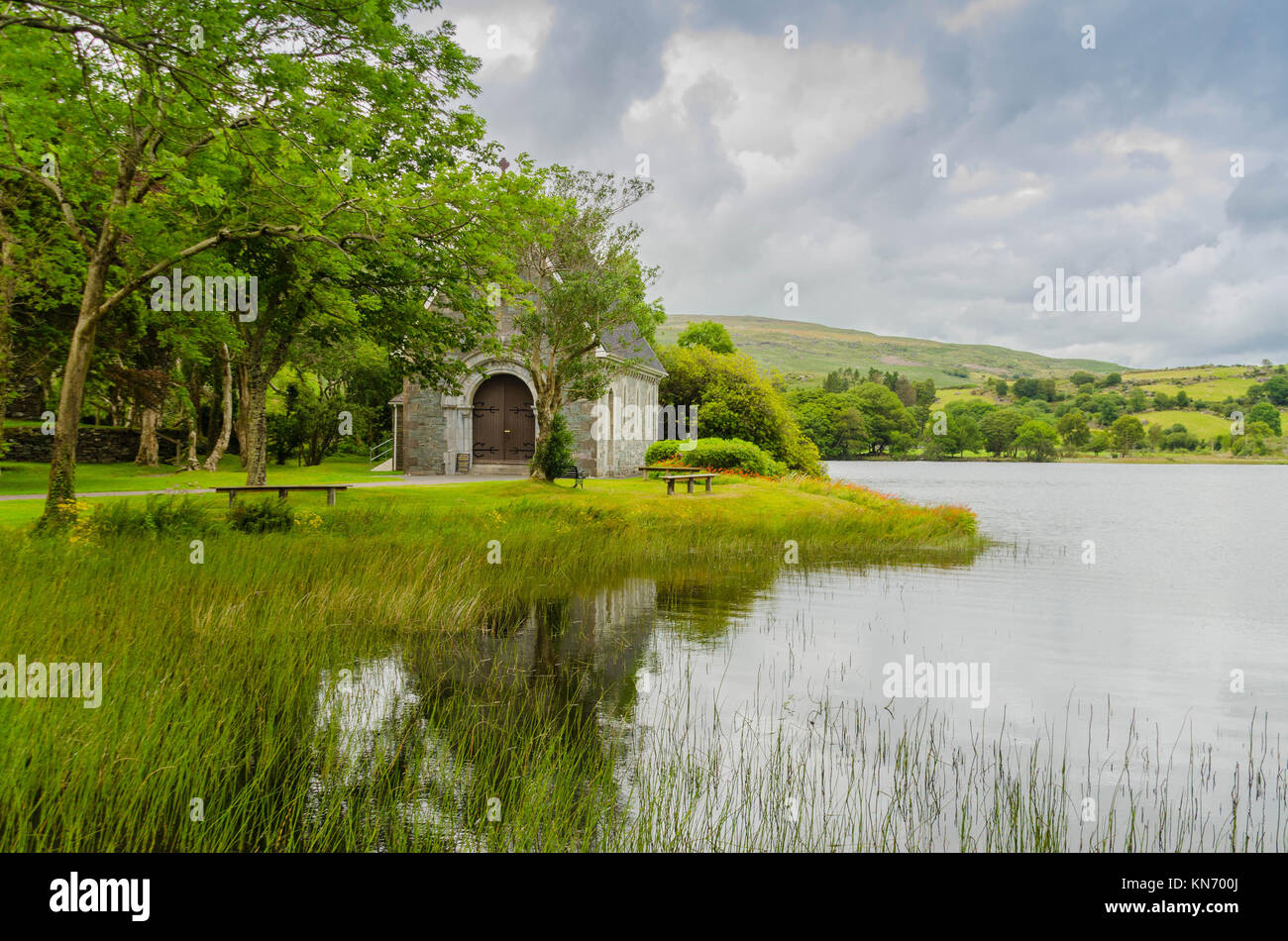 St Finbarr's Oratory Gougane Barra County Cork Ireland Stock Photo - Alamy