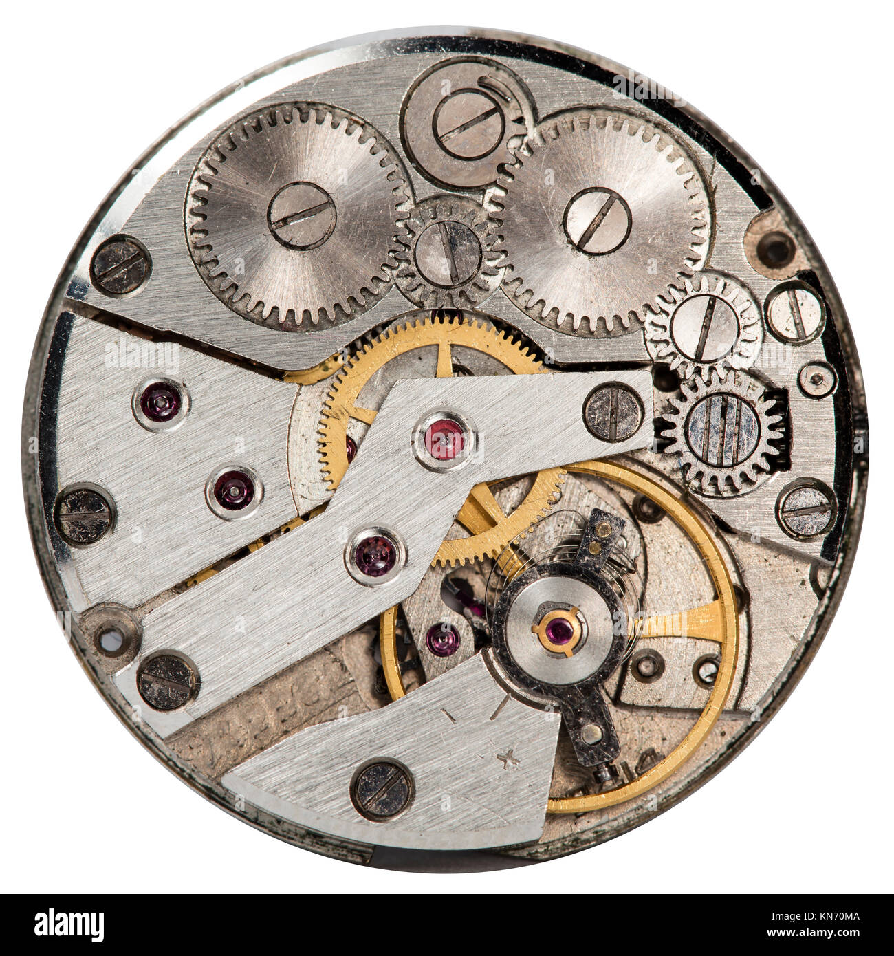 clockwork vintage mechanical watch, high resolution and detail Stock ...