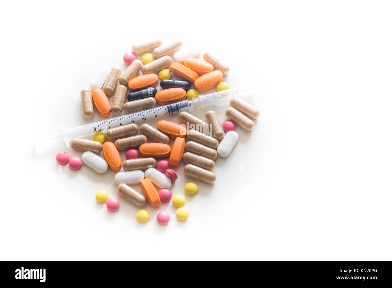 addiction to tablets Stock Photo - Alamy