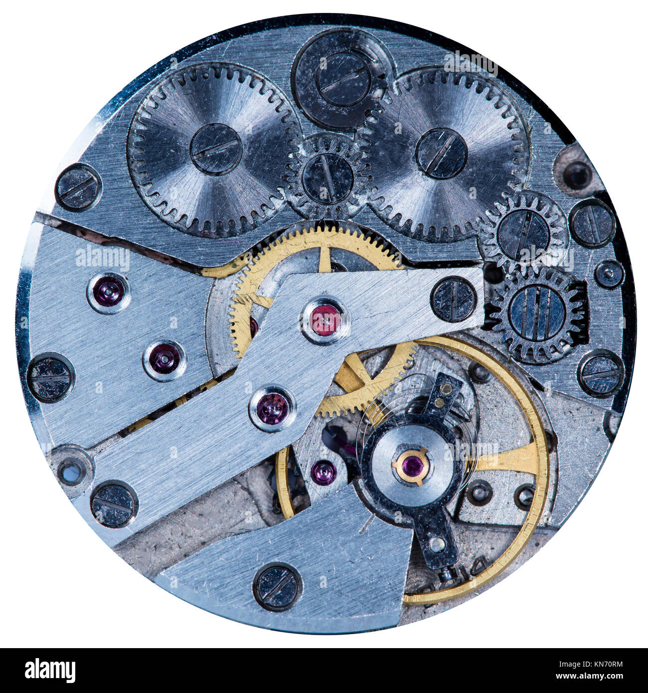 clockwork vintage mechanical watch, high resolution and detail Stock ...