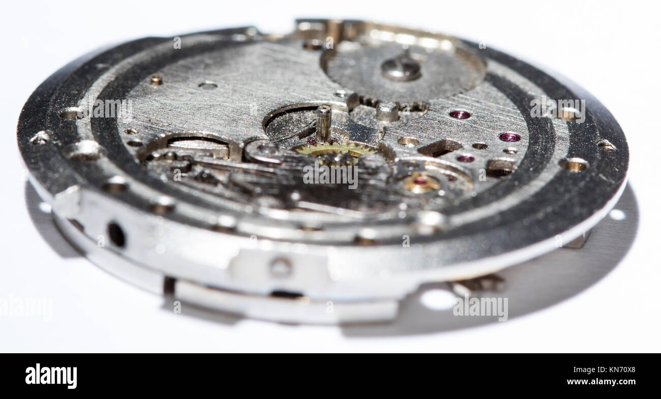 clockwork vintage mechanical watch, high resolution and detail Stock ...