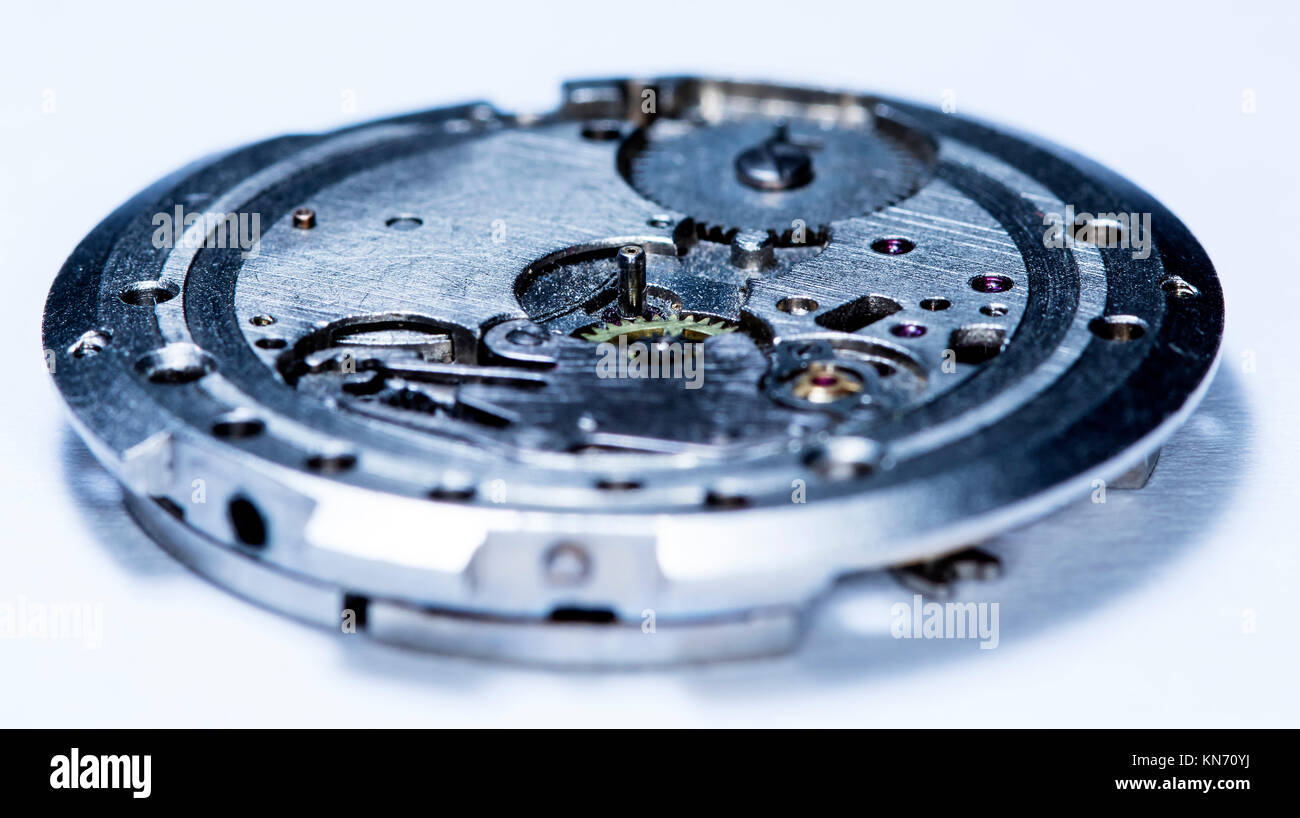 clockwork vintage mechanical watch, high resolution and detail Stock ...