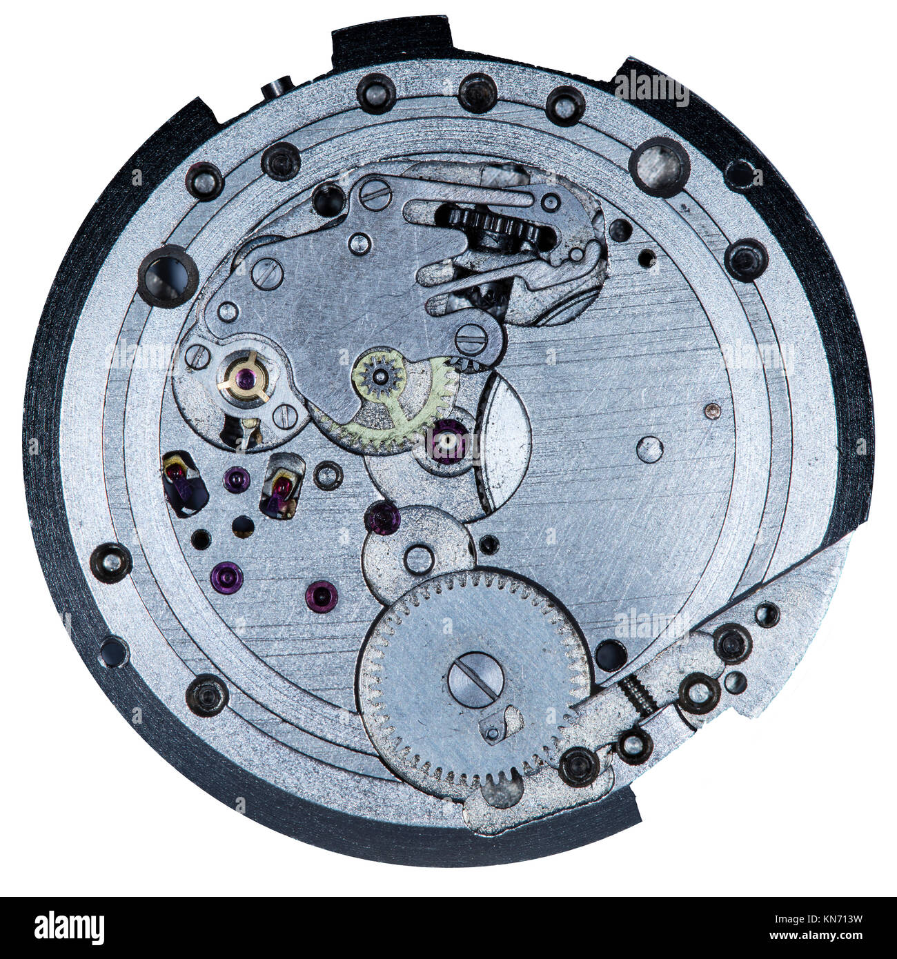 clockwork vintage mechanical watch, high resolution and detail Stock ...