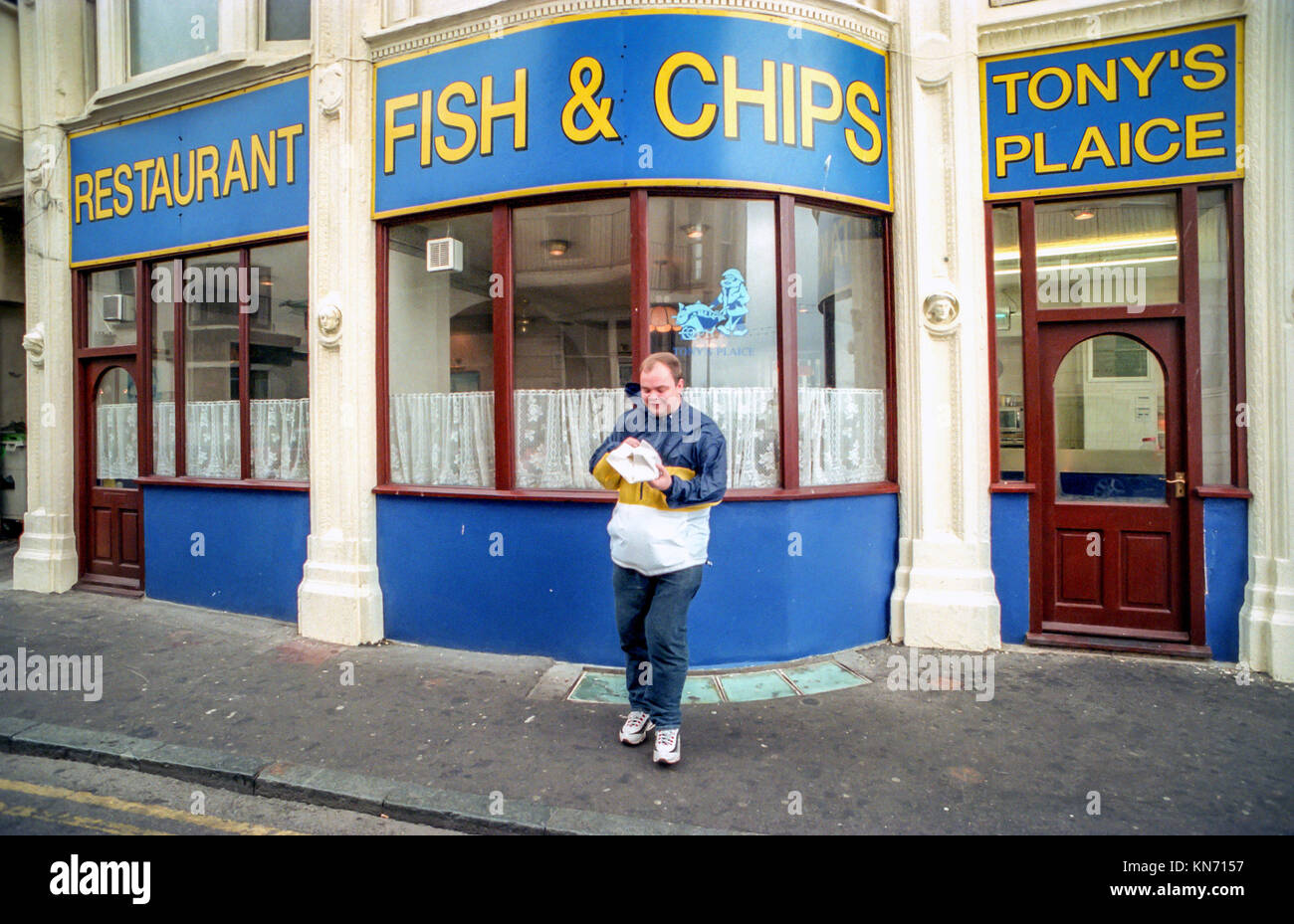 Damian Harris, owner of Skint Records Stock Photo - Alamy