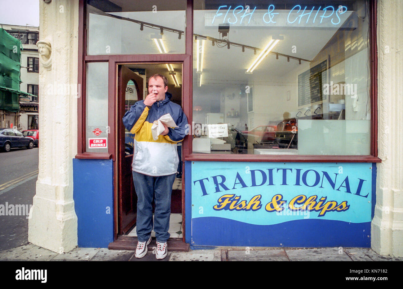 Damian Harris, owner of Skint Records Stock Photo - Alamy