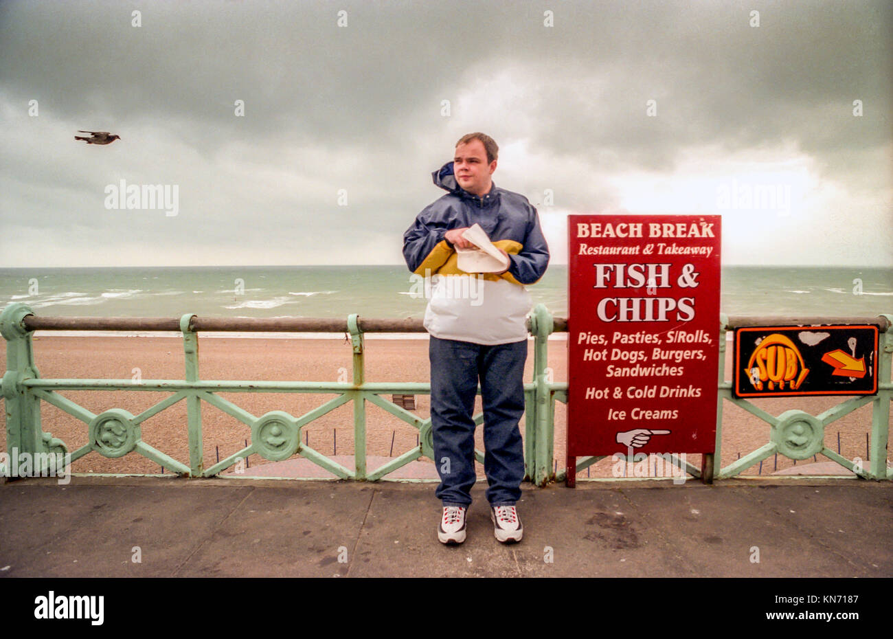 Damian Harris, owner of Skint Records Stock Photo - Alamy