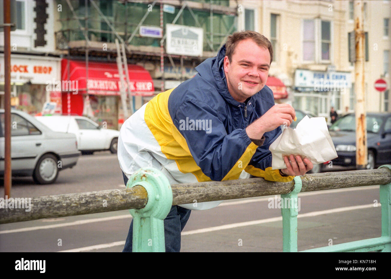 Damian Harris, owner of Skint Records Stock Photo - Alamy