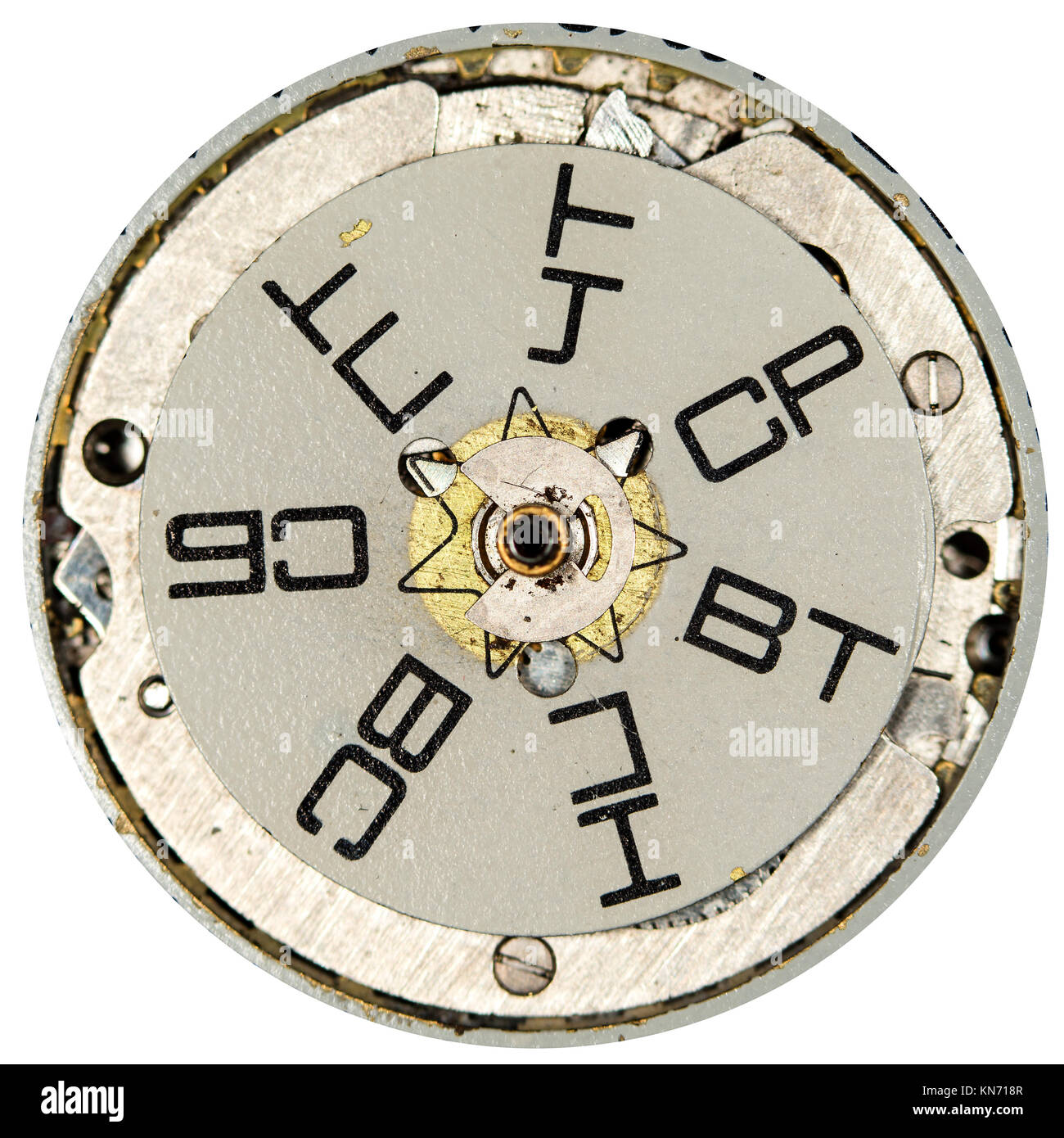 clockwork vintage mechanical watch, high resolution and detail Stock ...