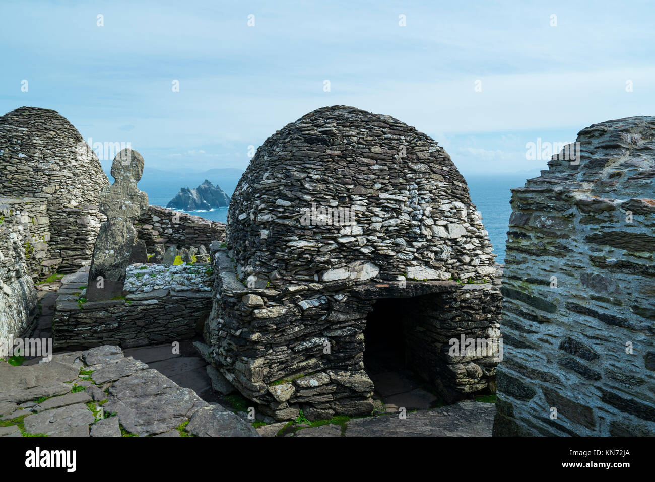 Monastery, Skellig Michael, Skellig Islands World Heritage Site, County ...