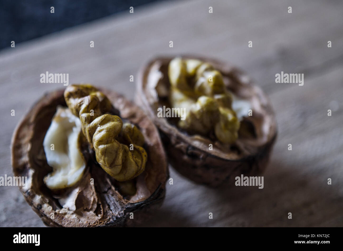 Walnuts in their Shells on White Background Stock Photo - Alamy