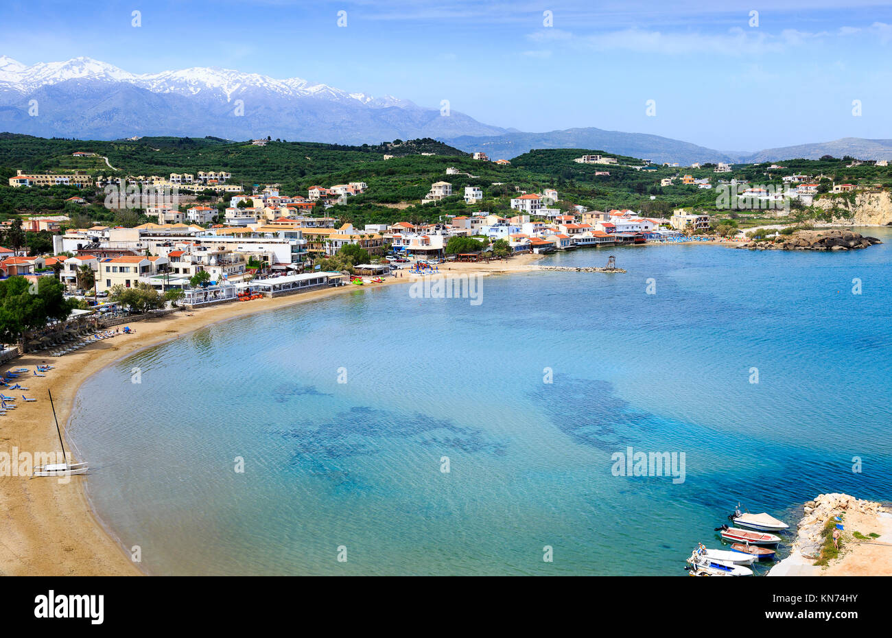 Almyrida, Crete, Greece Stock Photo - Alamy