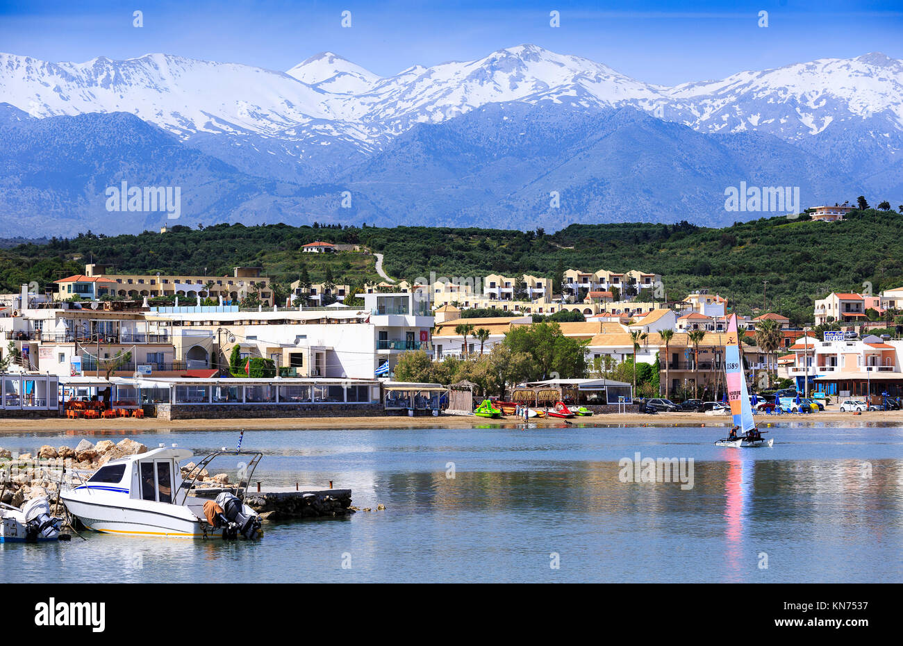 Almyrida, Crete, Greece Stock Photo - Alamy