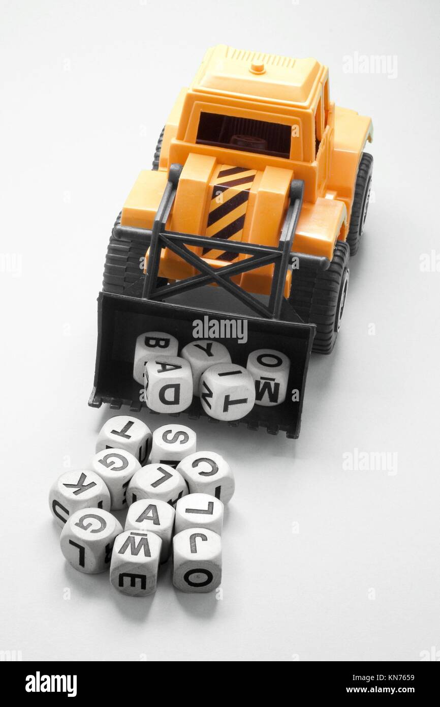 Toy earth mover hi-res stock photography and images - Alamy