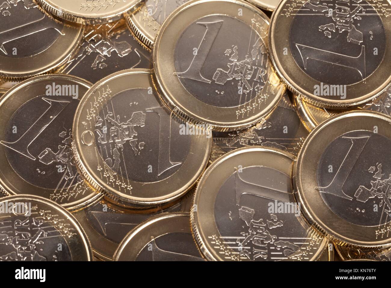 One euro coins hi-res stock photography and images - Alamy