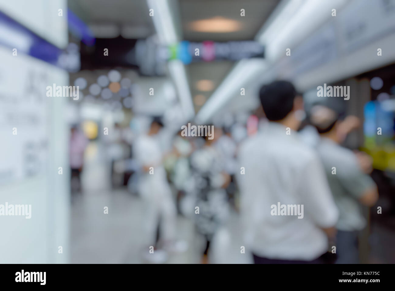 people walking in a busy underground station in Shanghai,China Stock ...