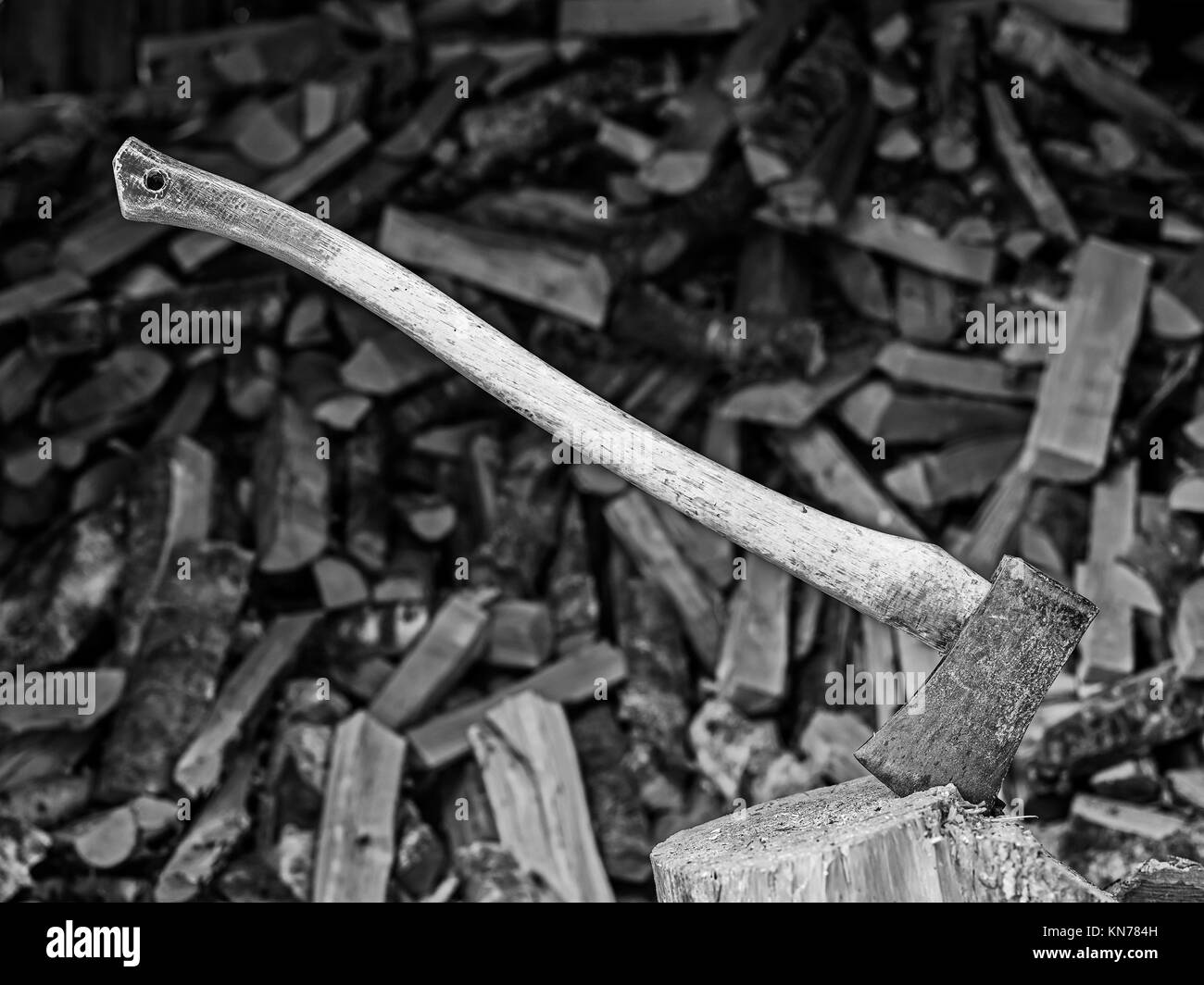 Axe Black and White Stock Photos & Images - Alamy