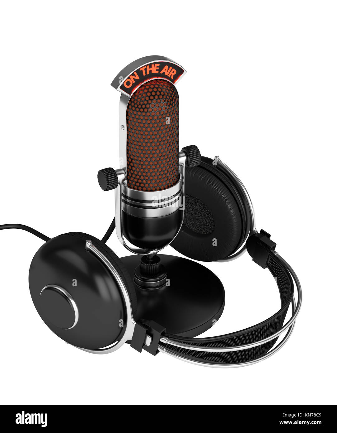 Professional headphones microphone 3d Cut Out Stock Images & Pictures ...