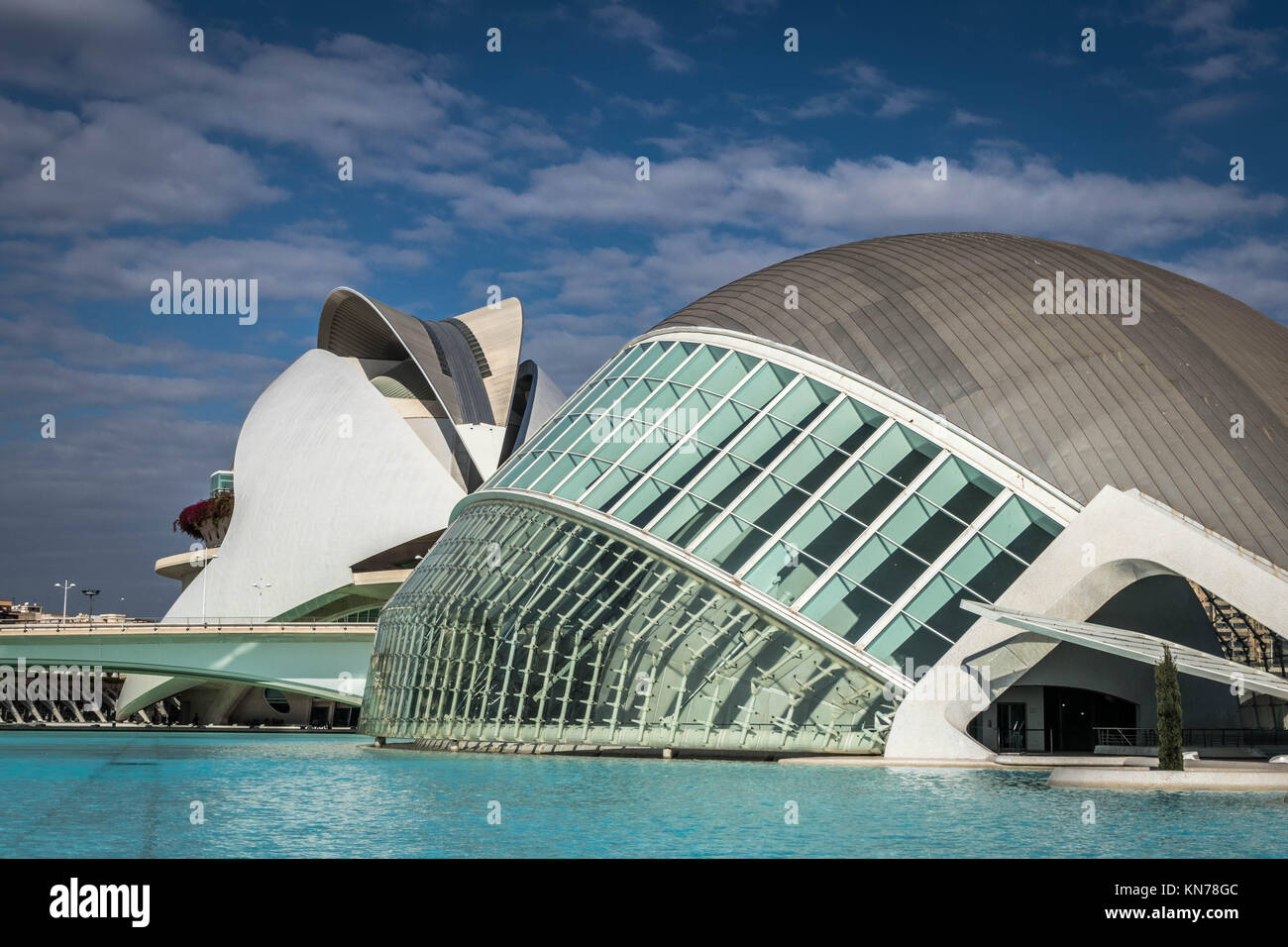 Hemisferic city of arts hi-res stock photography and images - Alamy