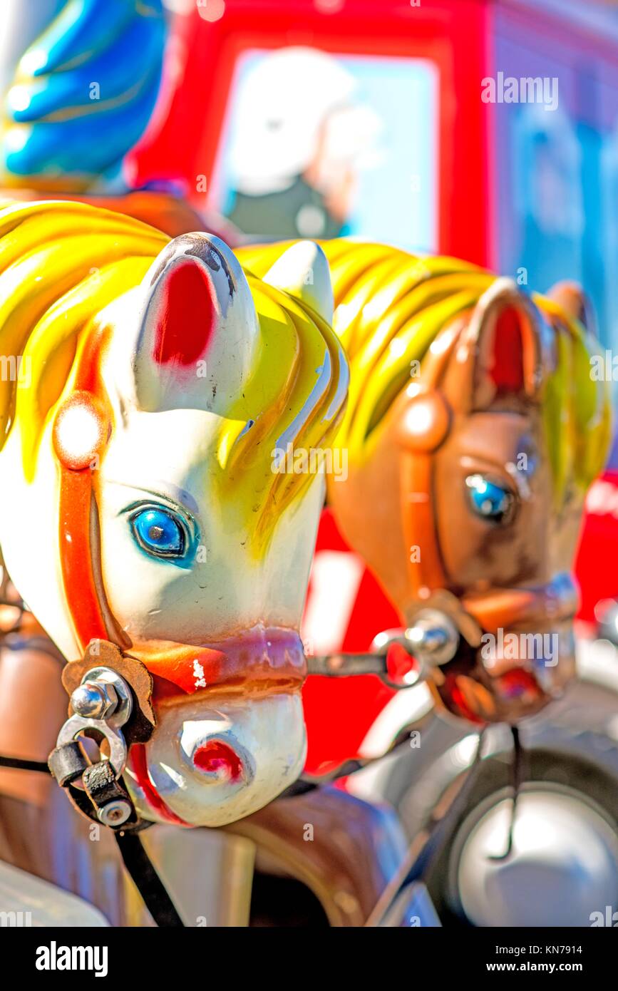 Brown carousel hi-res stock photography and images - Alamy