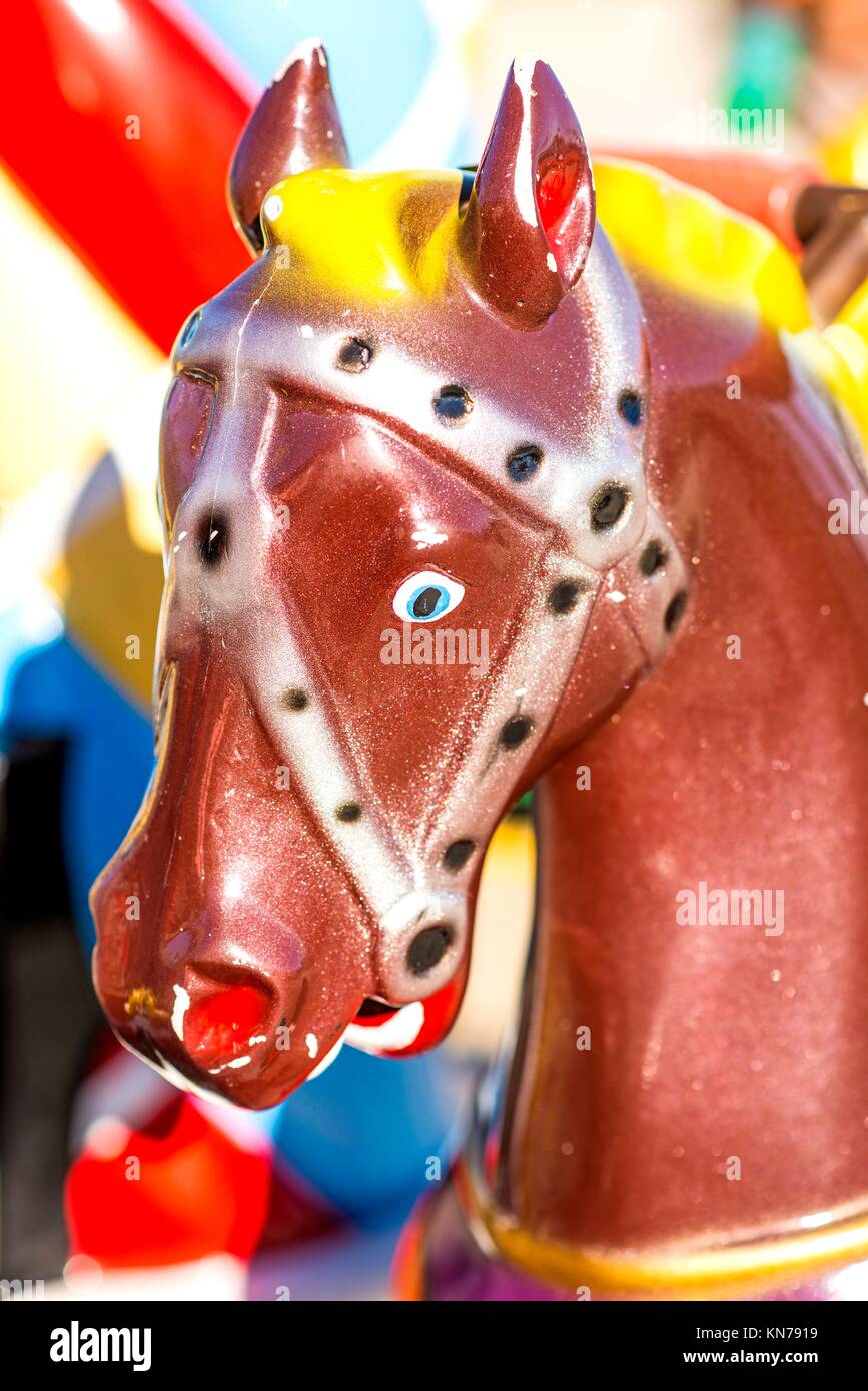 Brown carousel hi-res stock photography and images - Alamy