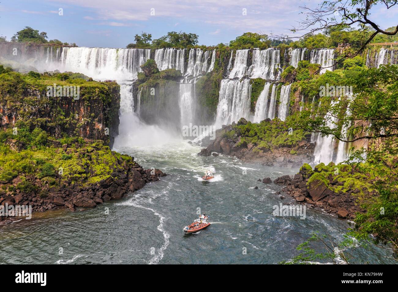 Iguazu Falls Argentina Boat High Resolution Stock Photography and ...