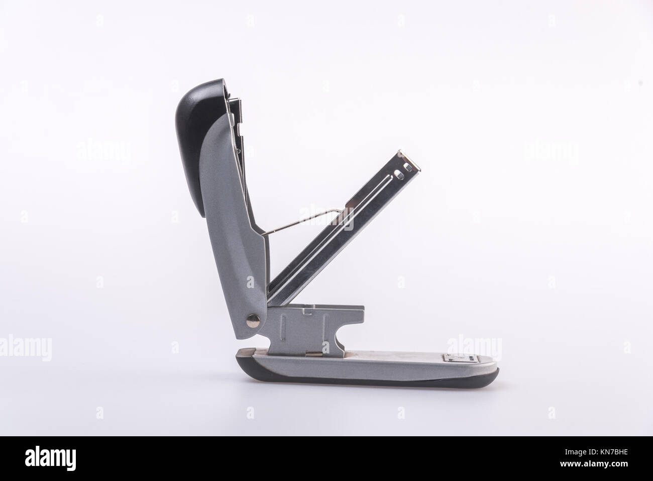 Close-Up Of Stapler On Table,against white background Stock Photo - Alamy
