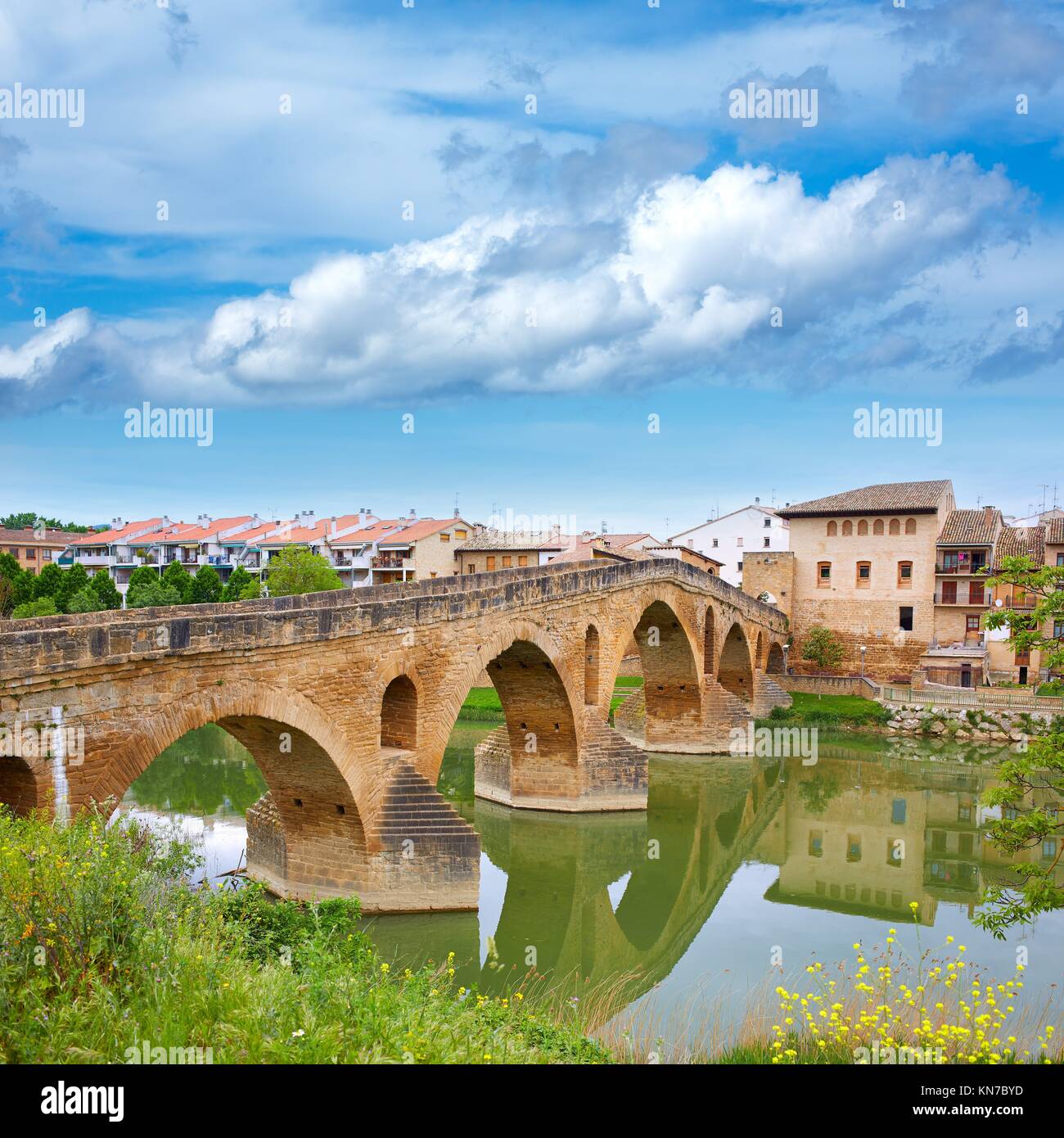 Pamplona arga river hi-res stock photography and images - Alamy
