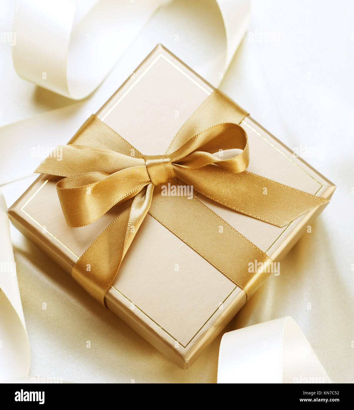 gift with box Stock Photo - Alamy