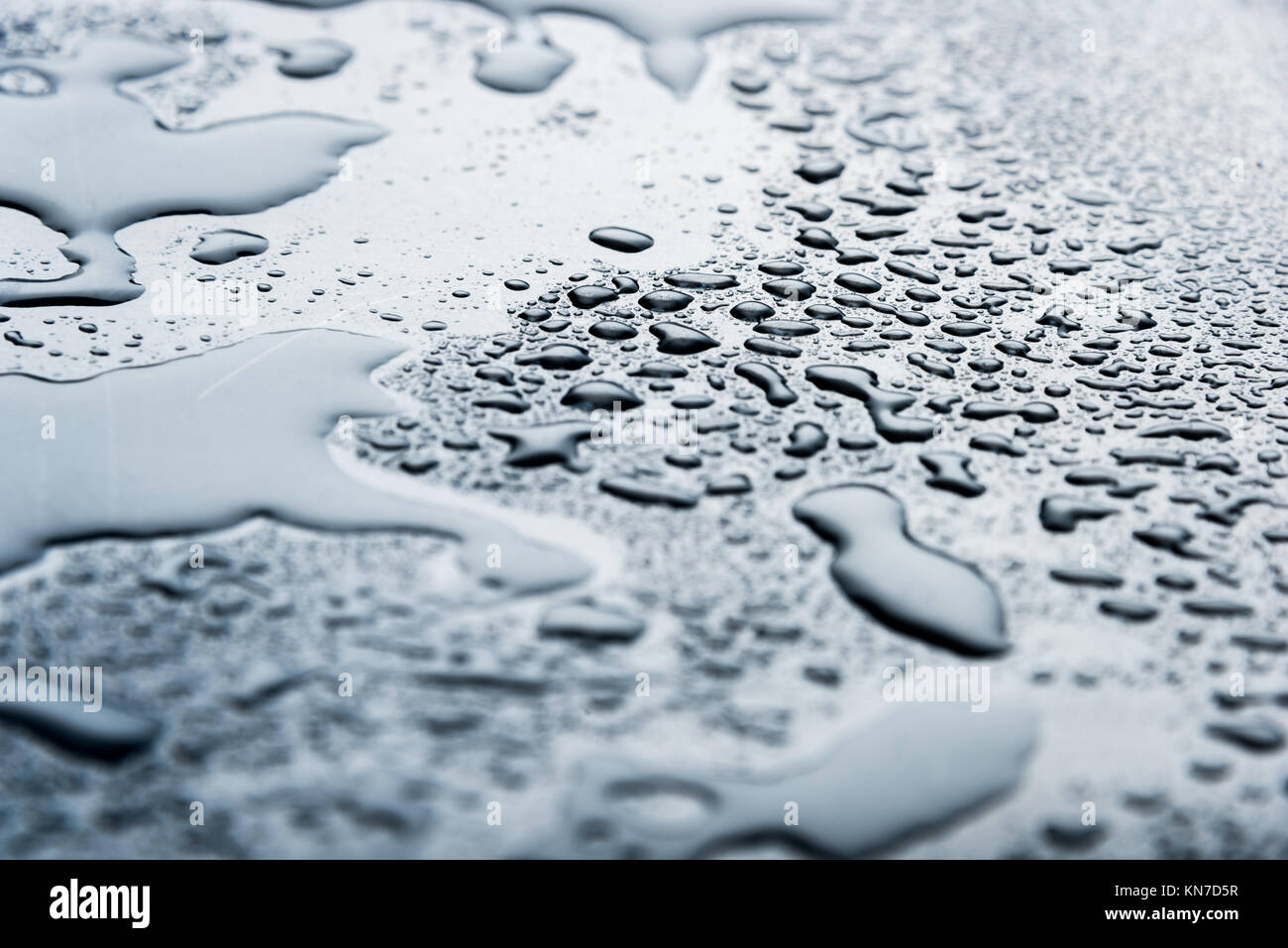 Wet metal background,in grey tone Stock Photo - Alamy